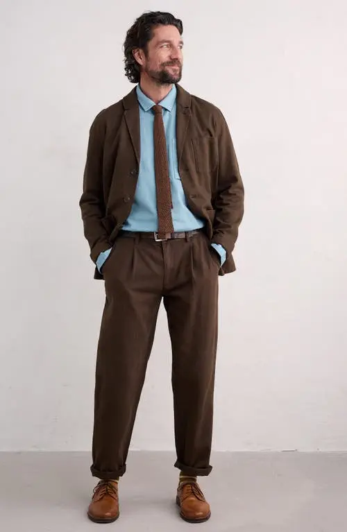 SEASALT CORNWALL Tollgate Linen & Organic Cotton Blazer