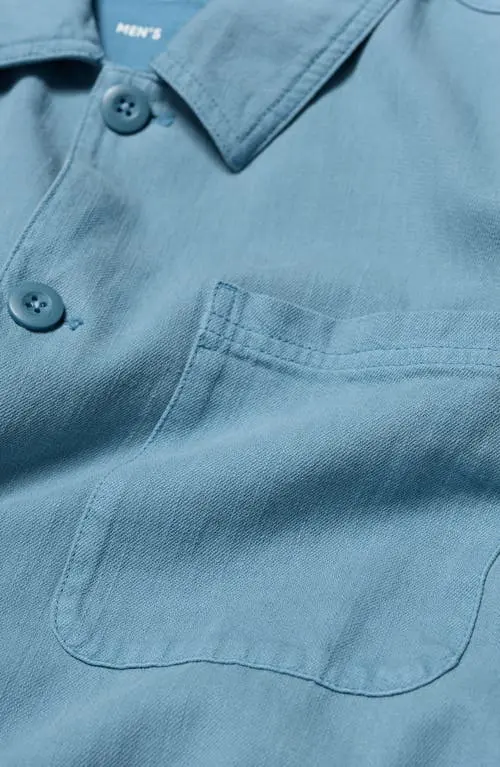 SEASALT CORNWALL Organic Cotton & Linen Shirt Jacket