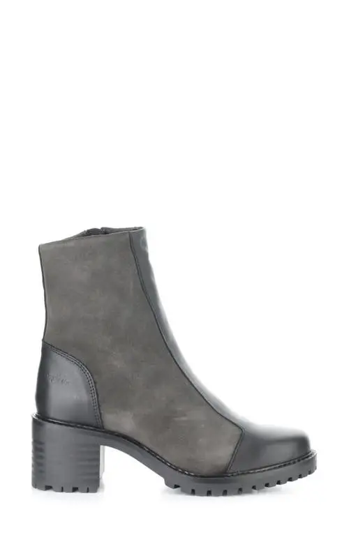 BOS. & CO. Ingrid Waterproof Bootie - Black/anthracite