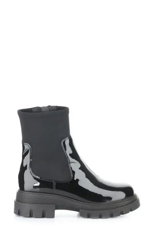 BOS. & CO. Waterproof Chelsea Boot - Black Patent