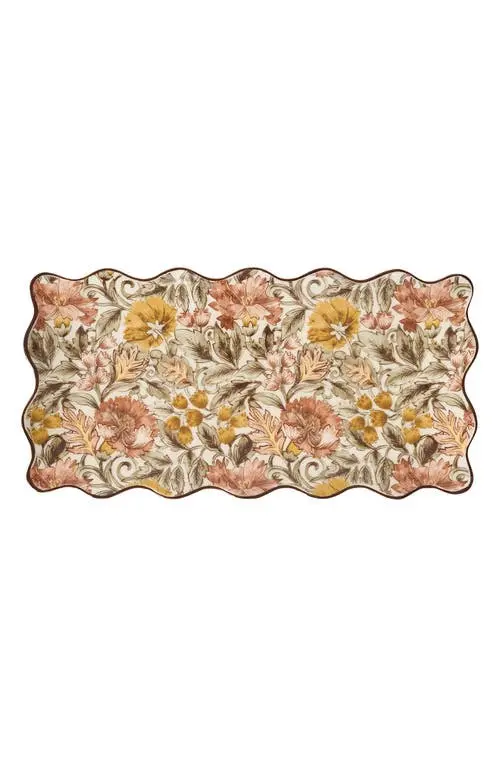 JULISKA Willa Hostess Tray - Amber