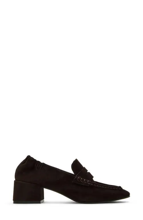 Steve Madden Estee Loafer - Brown Suede
