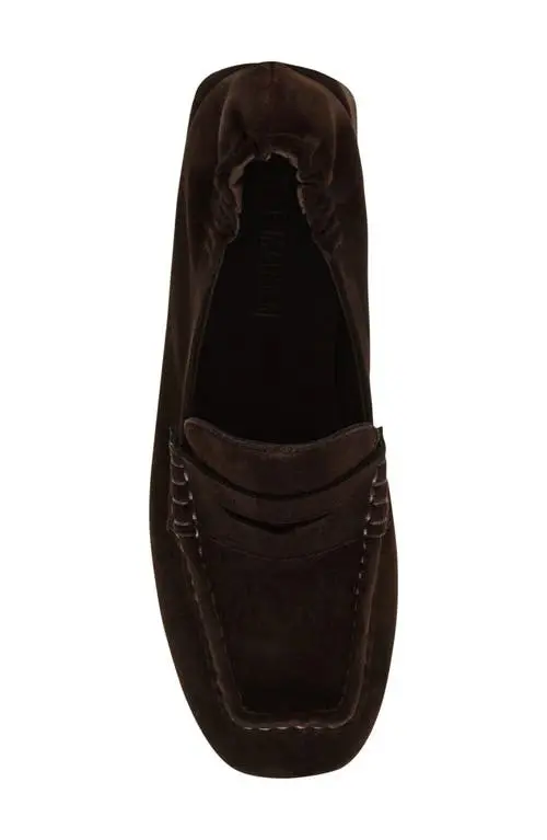 Steve Madden Estee Loafer - Brown Suede