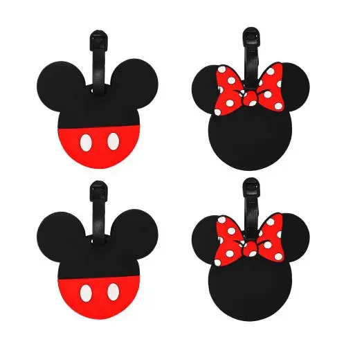 Disney Luggage Tags Set Of Four