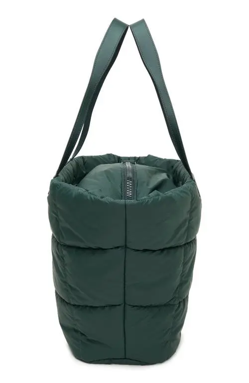 VEECOLLECTIVE Porter Basque Quilted Recycled Nylon Tote