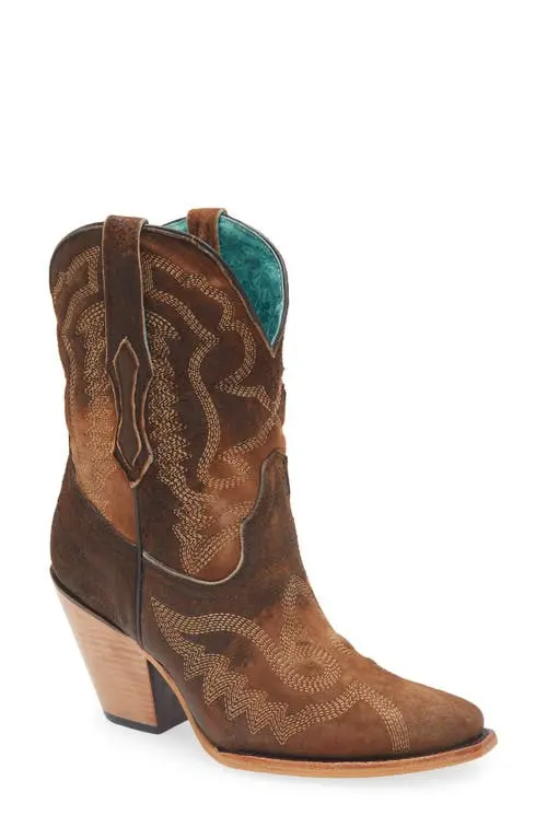 CORRAL Distressed Leather Western Boot