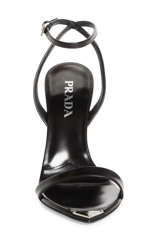 Prada Pointed Toe Sandal - Nero