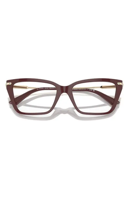JIMMY CHOO 53mm Cat Eye Optical Glasses