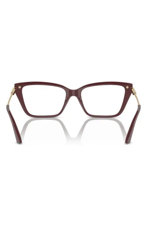 JIMMY CHOO 53mm Cat Eye Optical Glasses
