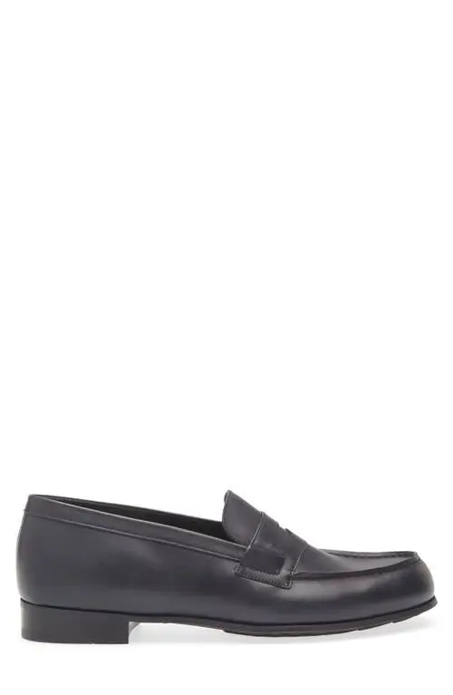J.M. WESTON 180 Light Penny Loafer