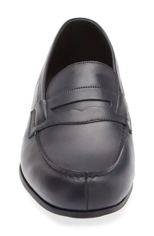 J.M. WESTON 180 Light Penny Loafer
