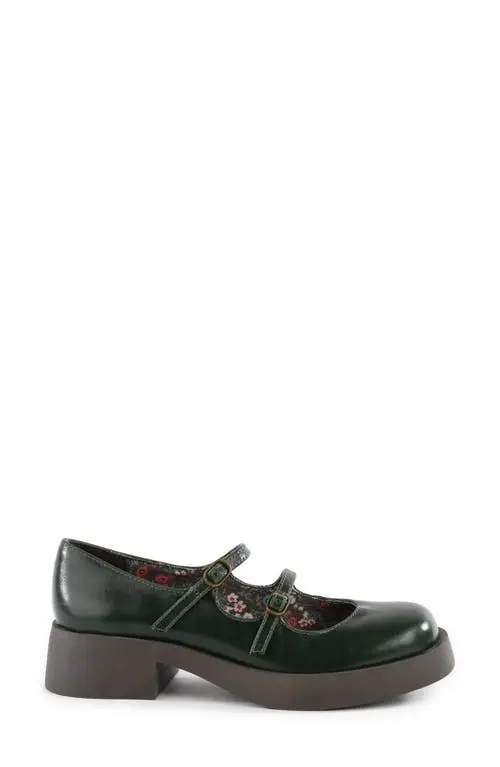 Bc Footwear Fan Club Mary Jane Platform Pump - Green