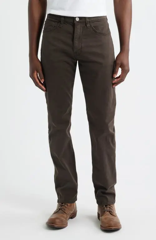 34 Heritage Courage Straight Leg Twill Pants - Brunette Twill