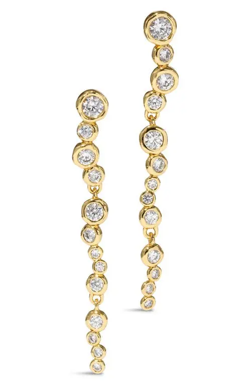 Alexis Bittar Asterales Cascading Drop Earrings - Gold