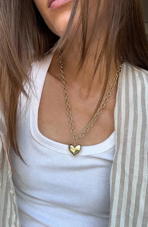 Baublebar Millie Small Heart Pendant Necklace