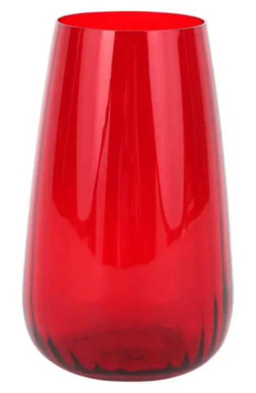 VIETRI Francesca Highball Glass - Red