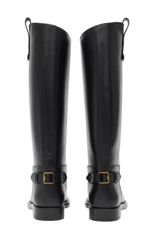 Burberry Cavalier Riding Boot - Black