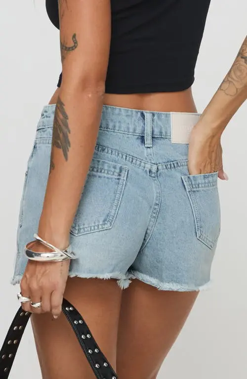 Princess Polly Mitzo Mid-rise Denim Skort