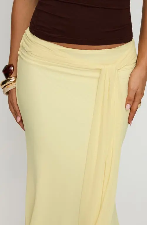 Princess Polly Tie Waist Maxi Skirt