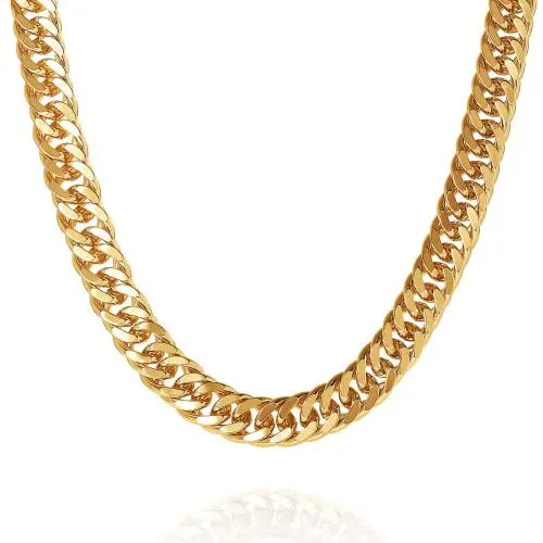 Jessica Simpson Chunky Statement Chain Necklace - Gold