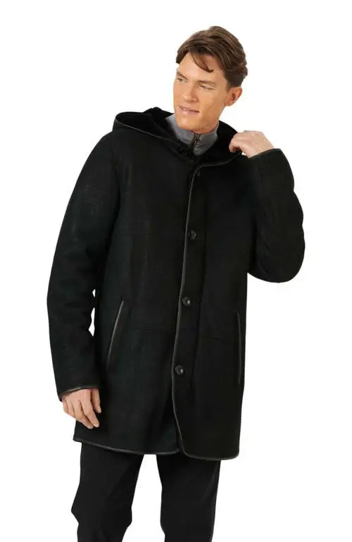 Gorski Genuine Shearling Lamb Parka