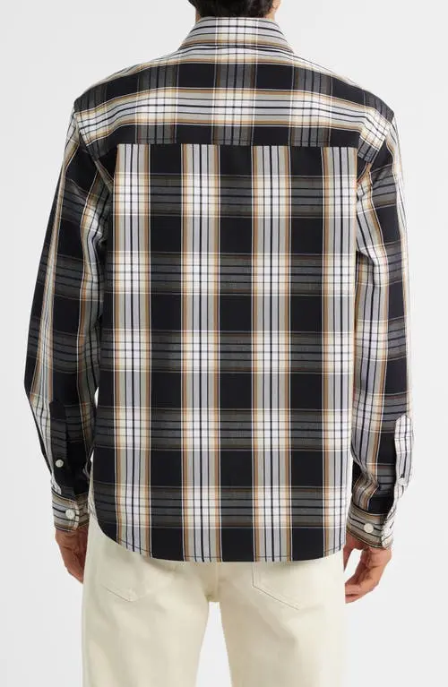 BOSS Owen Plaid Button-up Shirt