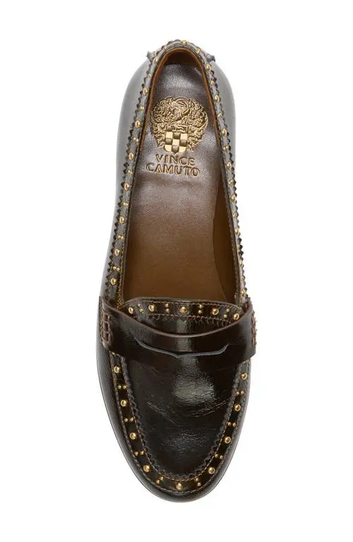 Vince Camuto Camdyn Studded Penny Loafer - Sigaro