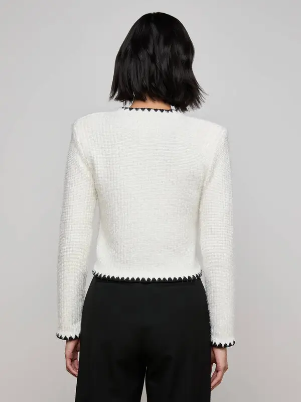 L'Agence Anaya Knit Cardigan