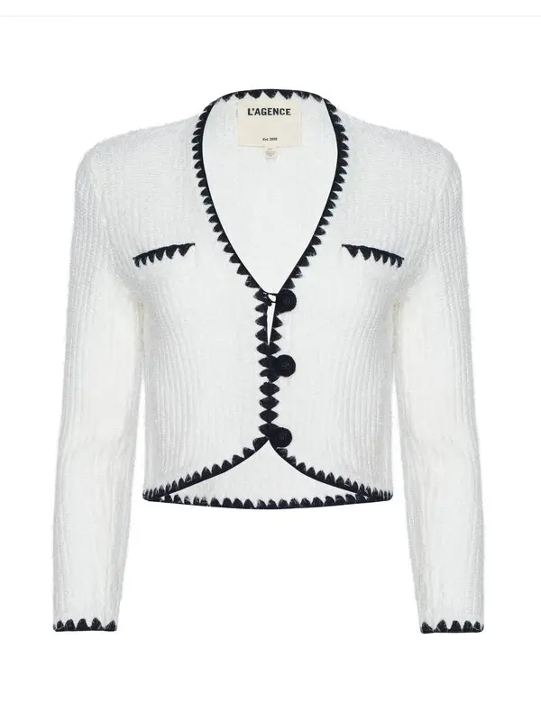 L'Agence Anaya Knit Cardigan