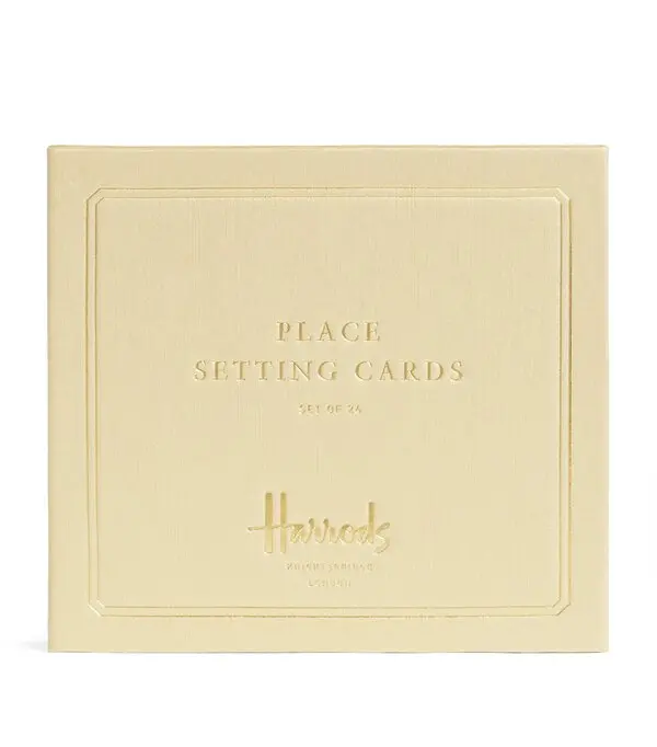 Harrods Place Setting Cards