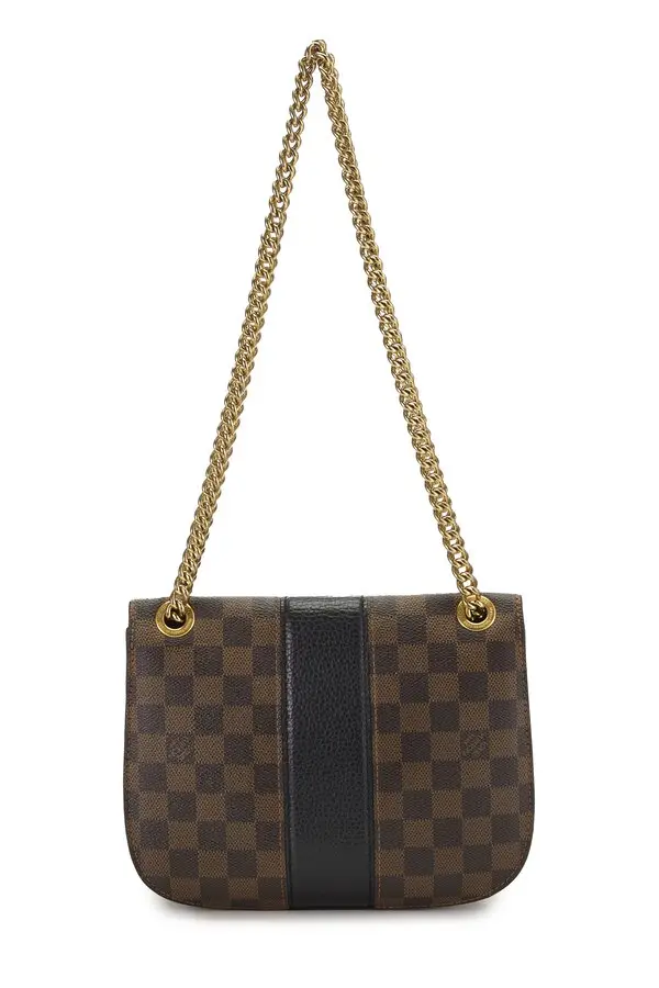 LOUIS VUITTON Damier Ebene Wight - Brown