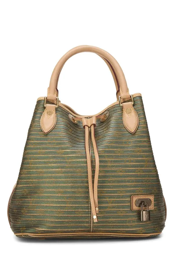LOUIS VUITTON Limited Edition Monogram Eden Neo Bucket Bag - Green