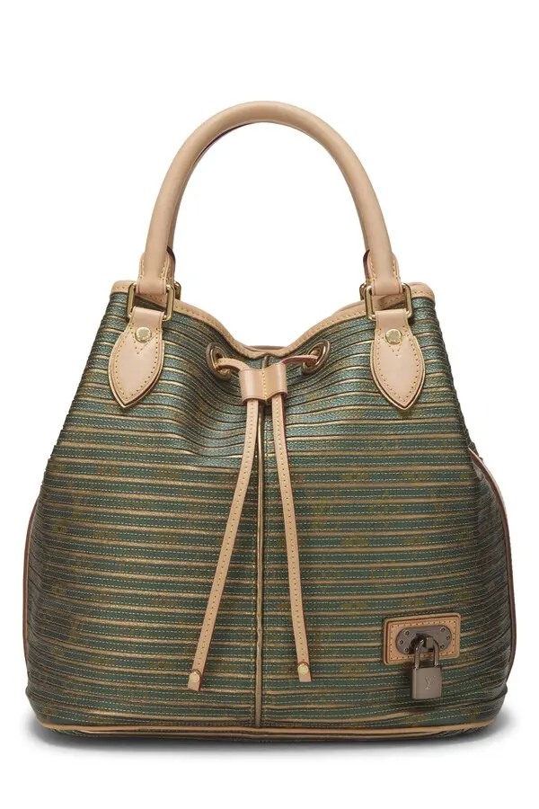 LOUIS VUITTON Limited Edition Monogram Eden Neo Bucket Bag - Green