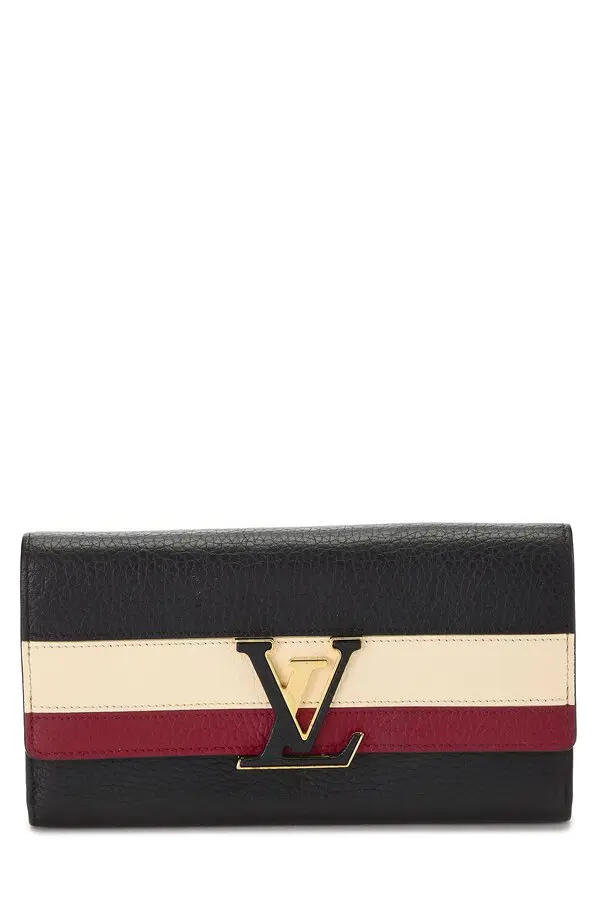 LOUIS VUITTON Multicolor Taurillon Capucines Wallet - Multi
