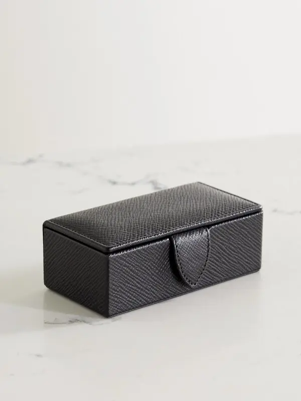 Smythson Panama Mini Jewelry Box