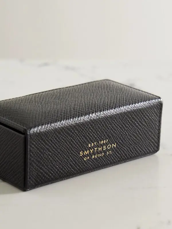 Smythson Panama Mini Jewelry Box