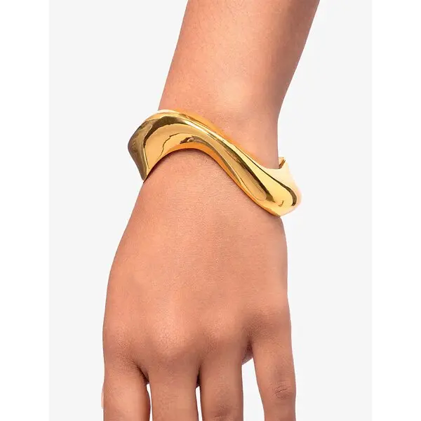 MISHO Wave Cuff Bangle