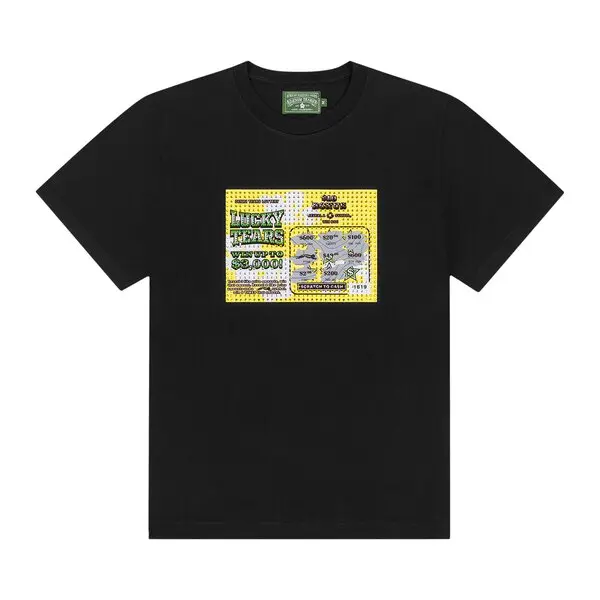 DENIM TEARS Scratch-off Tee - Black