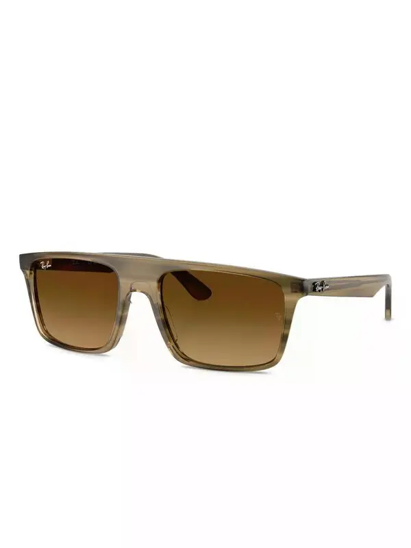 Ray-ban Striped Square-frame Sunglasses