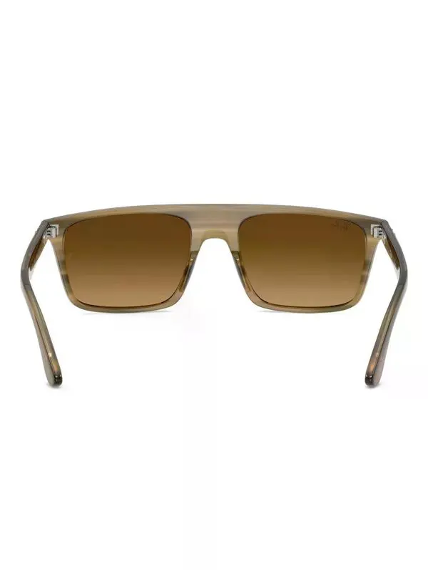 Ray-ban Striped Square-frame Sunglasses