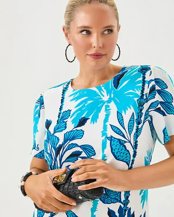 Lilly Pulitzer Charlee Maxi Dress - Coconut Oversized Swayin In The Breeze  | Editorialist