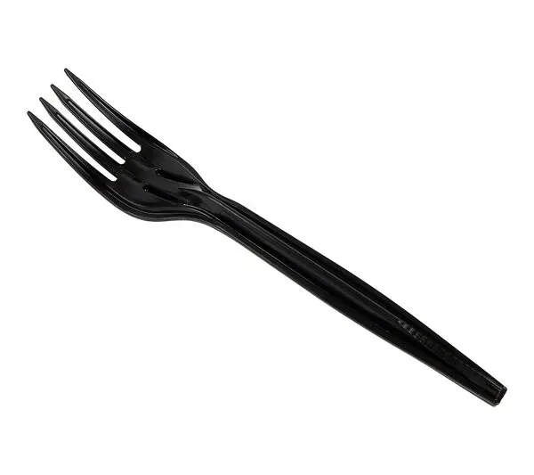 MIND READER Fork Refill For Cutdispbk-blk, Plas Tic Utensils - One-color