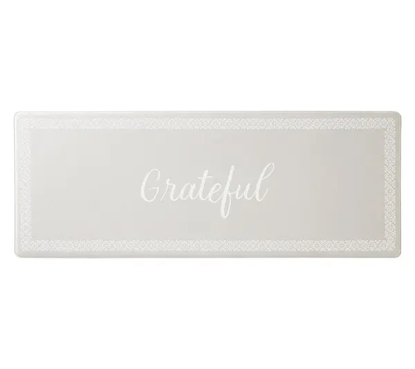 MARTHA STEWART Bloomfield Grateful 18'x 48' Kit Chen Mat - One-color