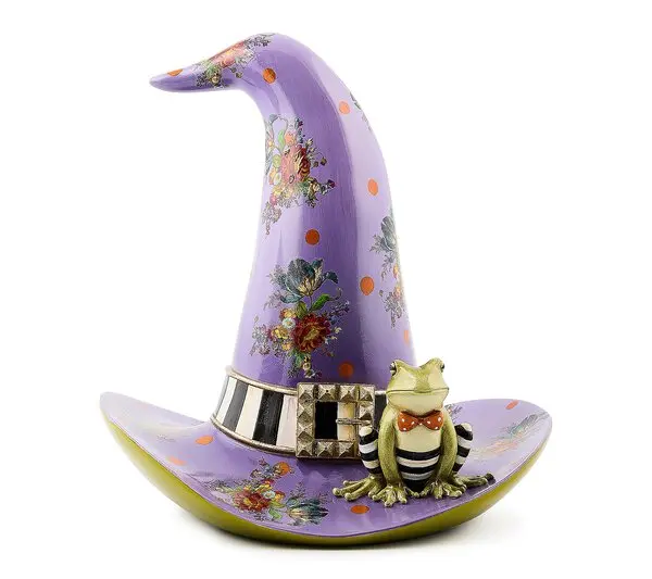 MACKENZIE-CHILDS Halloween Fergal Witch's Hat - One-color