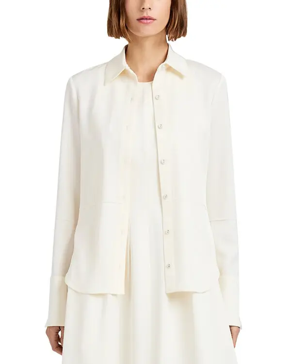 Proenza Schouler White Label Maddi Shirt - Bone
