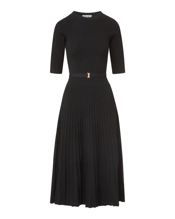 Veronica Beard Elthea Knit Dress - Black
