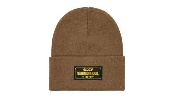 PALACE X Neighborhood Beanie - Tan