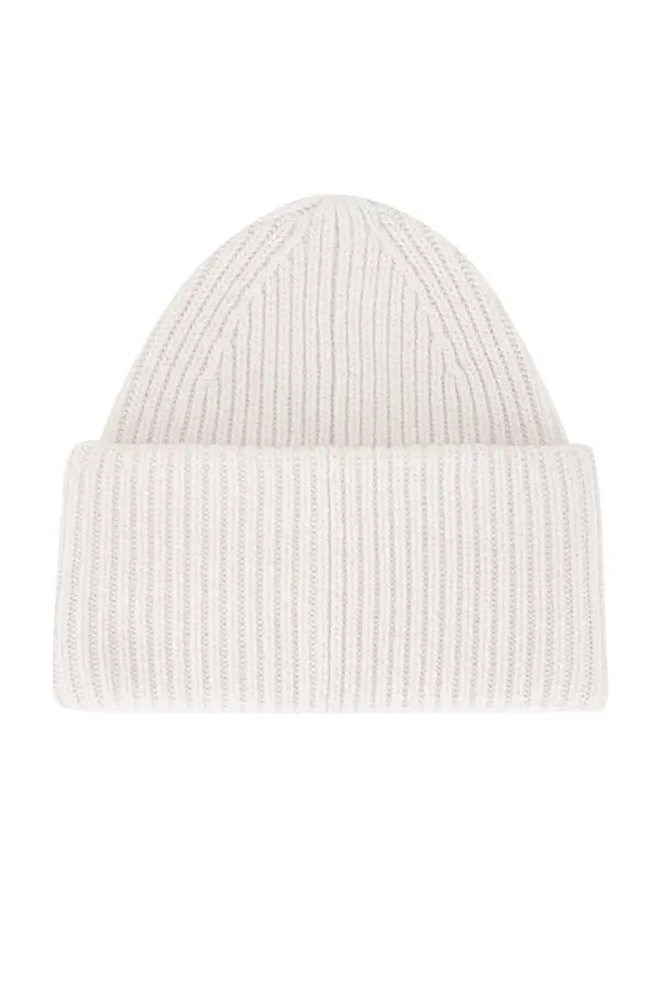 Acne Studios Pansy Face Beanie - Light Grey