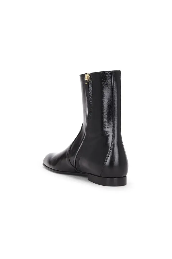 Khaite Colt Ankle Boot - Black