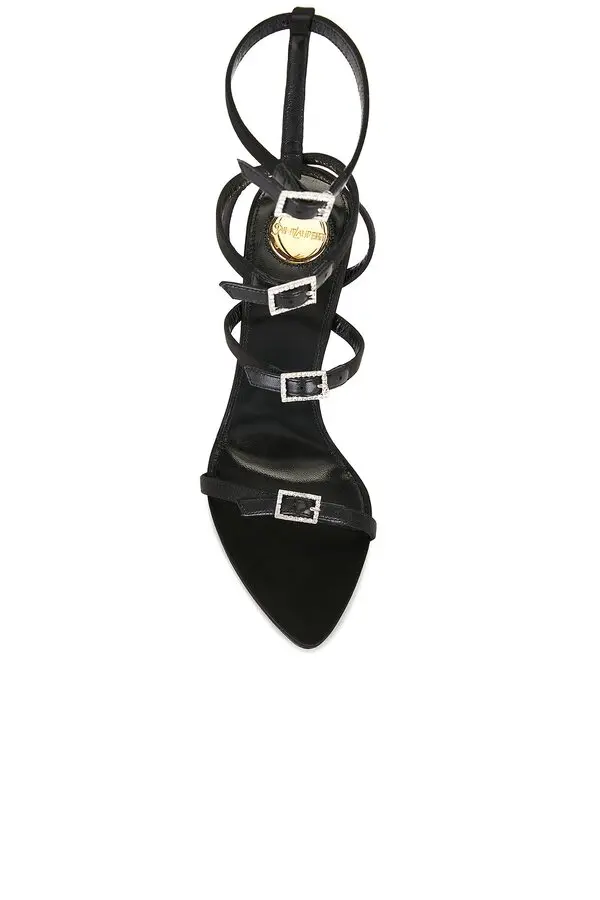 Saint Laurent Gippy Heeled Sandal